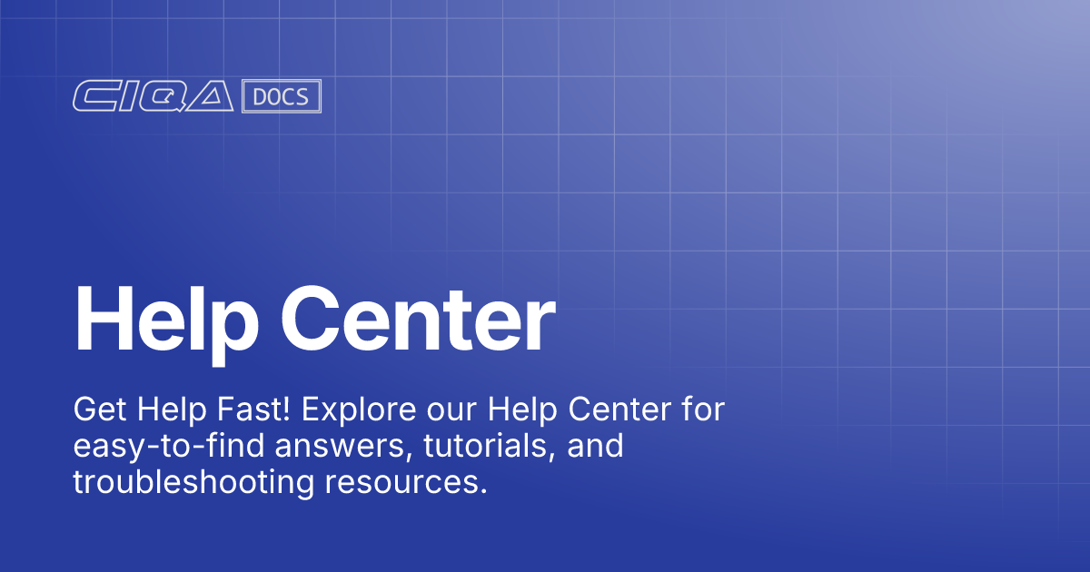 Help Center