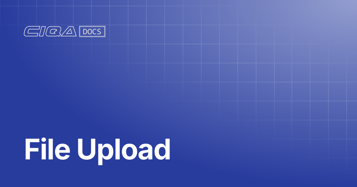 File Upload | Help Center