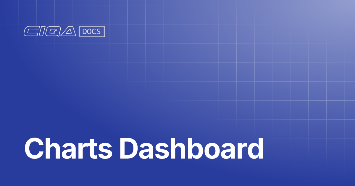 Charts Dashboard | Help Center